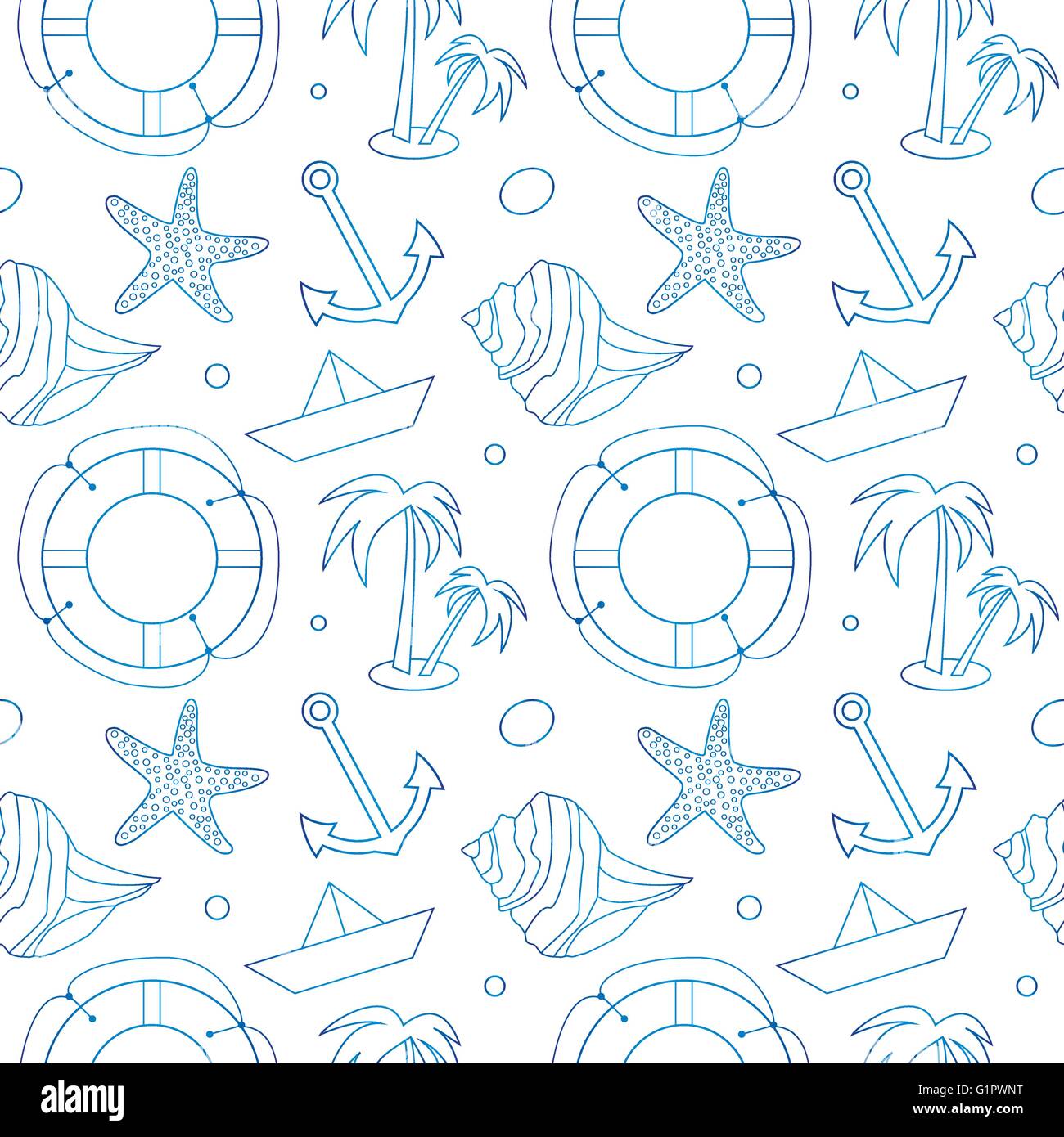 Summer pattern wallpaper hi-res stock photography and images - Alamy