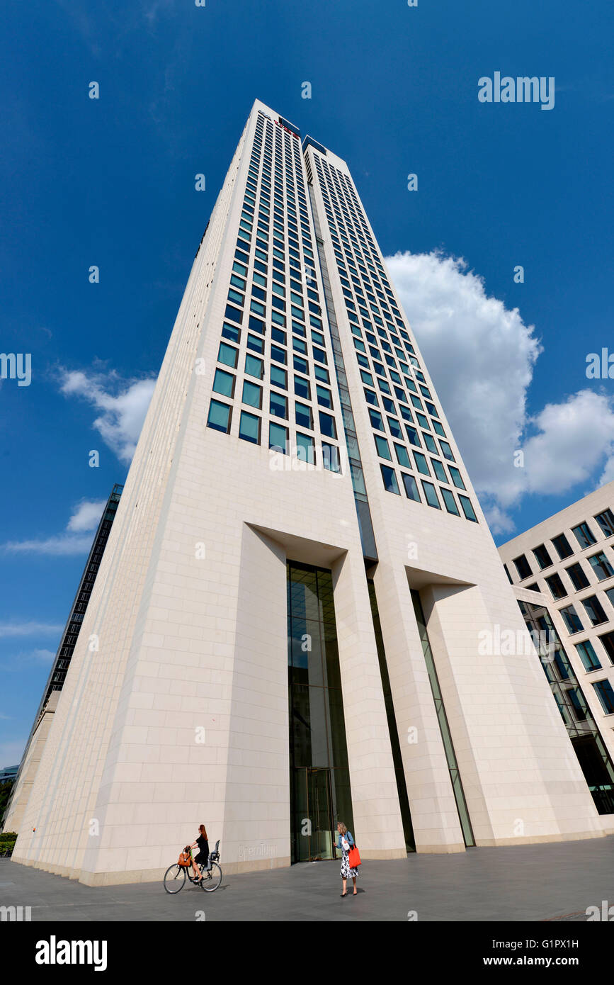 USB Bank, Opernturm, opera tower, Bockenheimer Landstrasse, Frankfurt ...