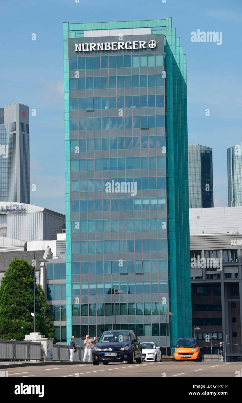 Nurnberger insurance, Neue Mainzer Strasse, Frankfurt on the main ... Nurnberger insurance, Neue Mainzer Strasse, Frankfurt on the main ...