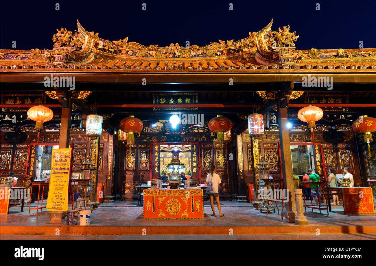 Cheng Hoon Teng Temple, Melaka, Malaysia Stock Photo - Alamy