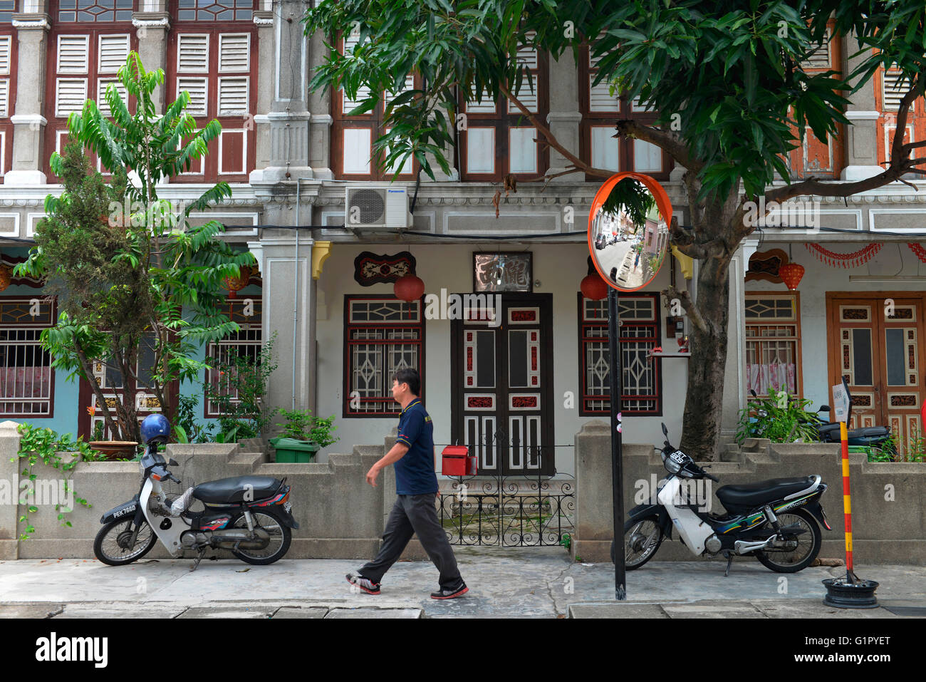 Cannon Road, Chinatown, Georgetown, Penang, Malaysia Stock Photo - Alamy