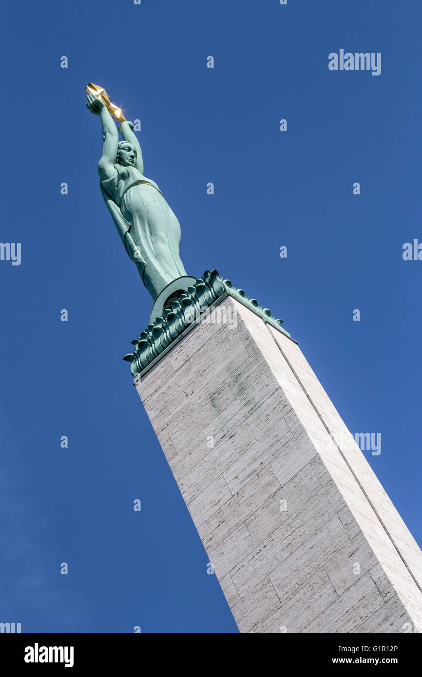 Peace Monument Riga Latvia Stock Photo - Alamy