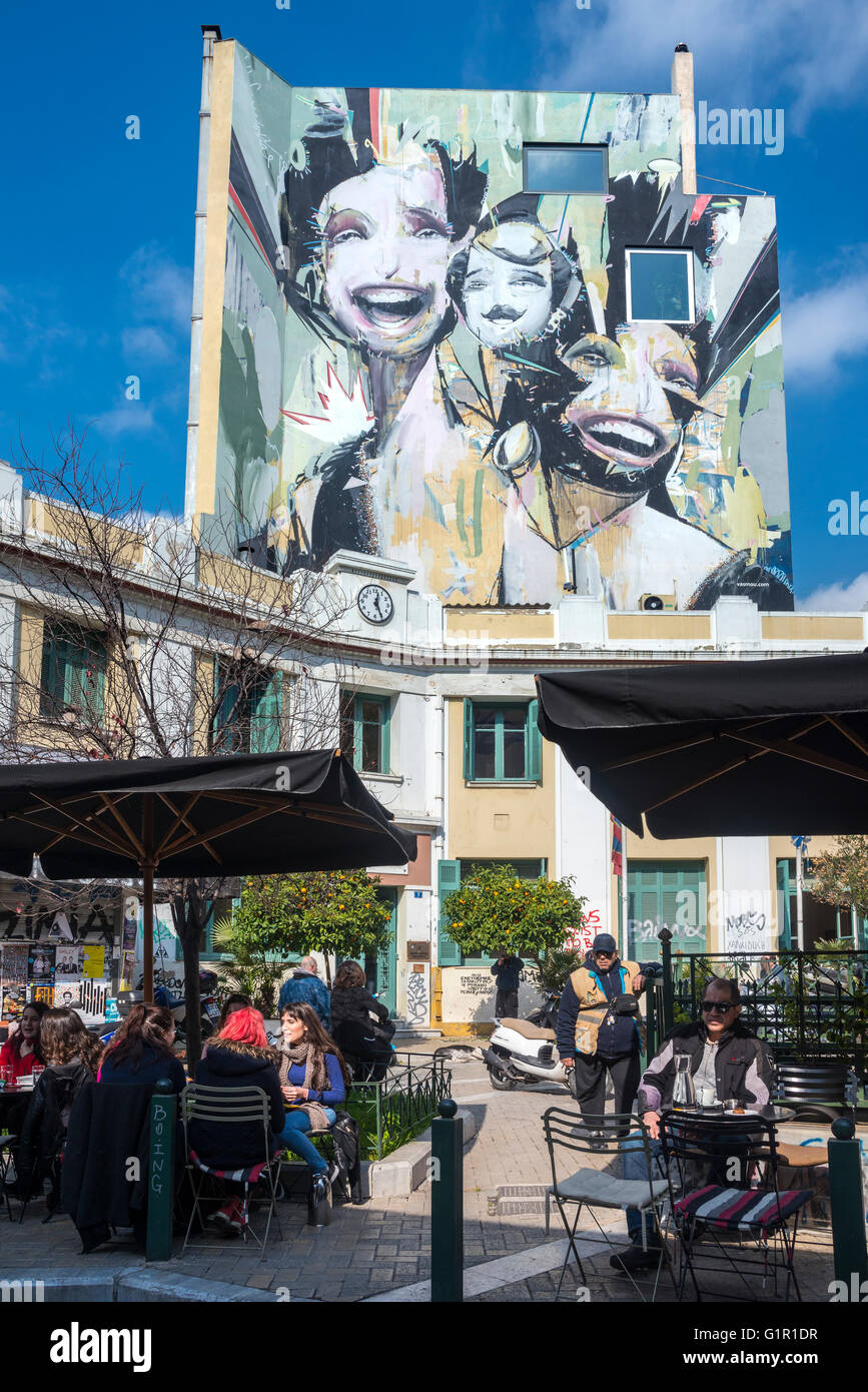 Iroon square athens hi-res stock photography and images - Alamy