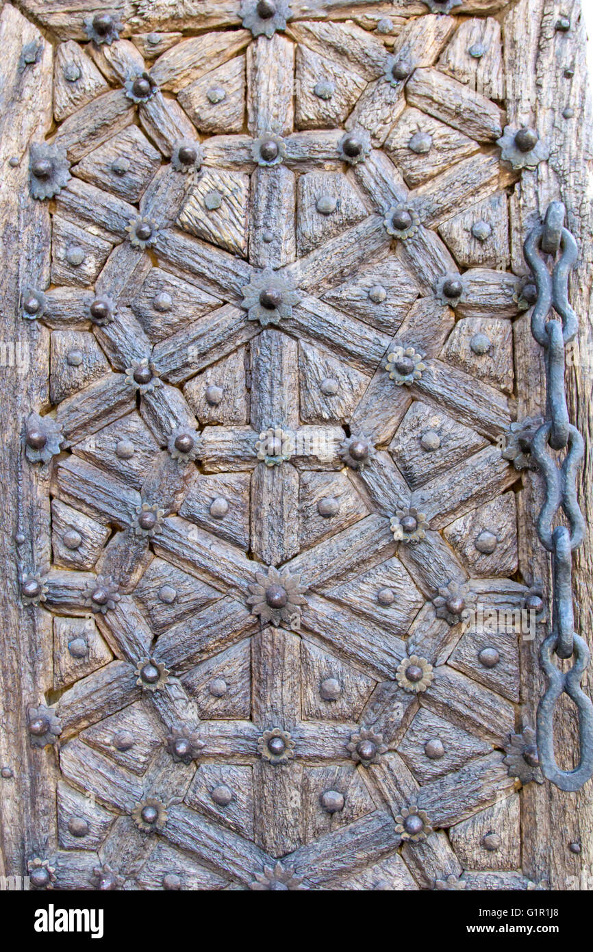 Zanzibar wood door hi-res stock photography and images - Alamy