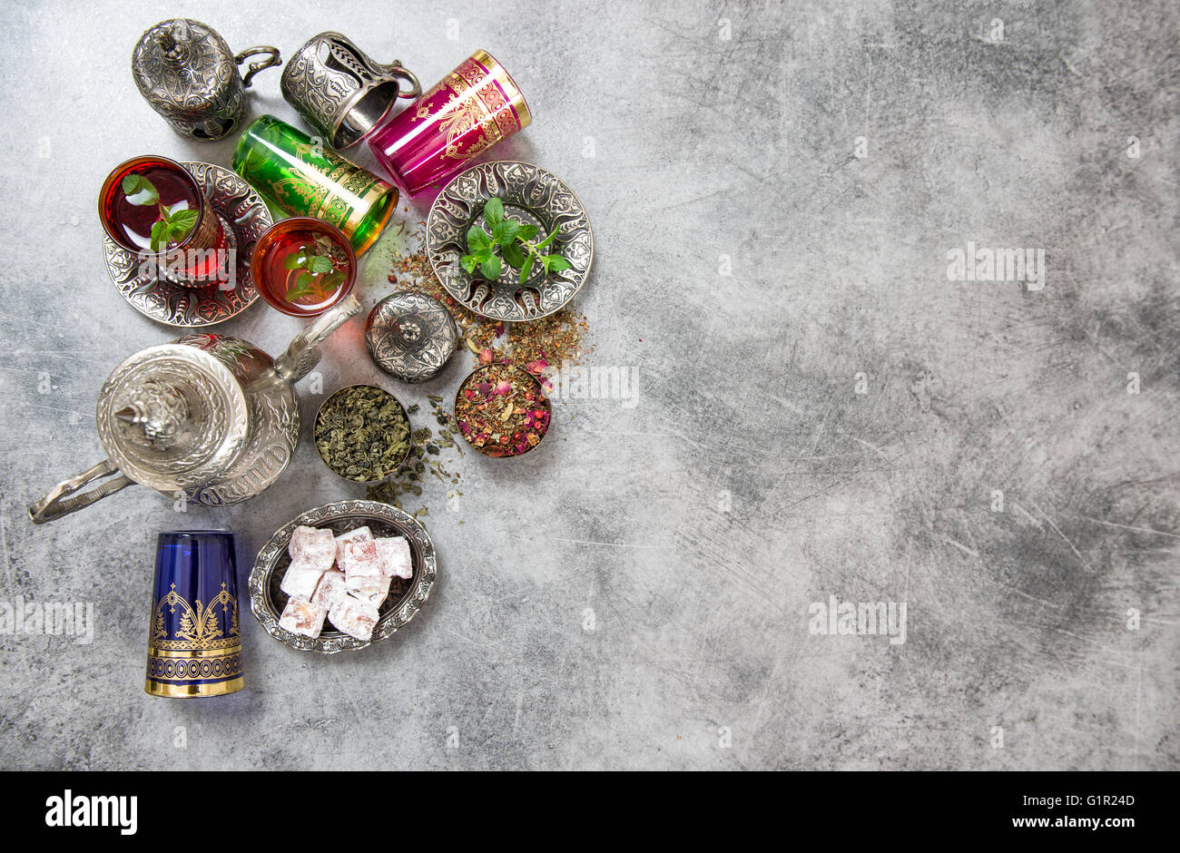 Arabic festive table hi-res stock photography and images - Alamy