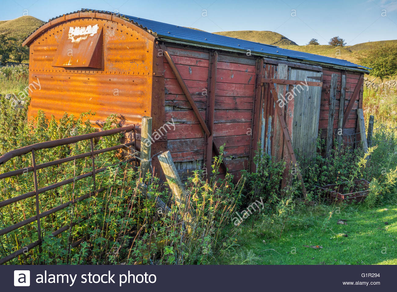 Old Railway Wagon High Resolution Stock Photography and Images - Alamy