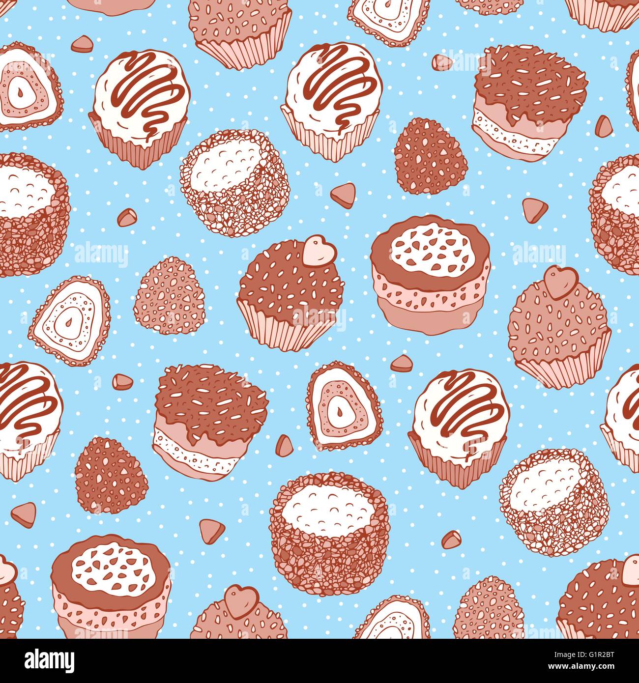 Seamless Yummy pattern Stock Vector Image & Art - Alamy
