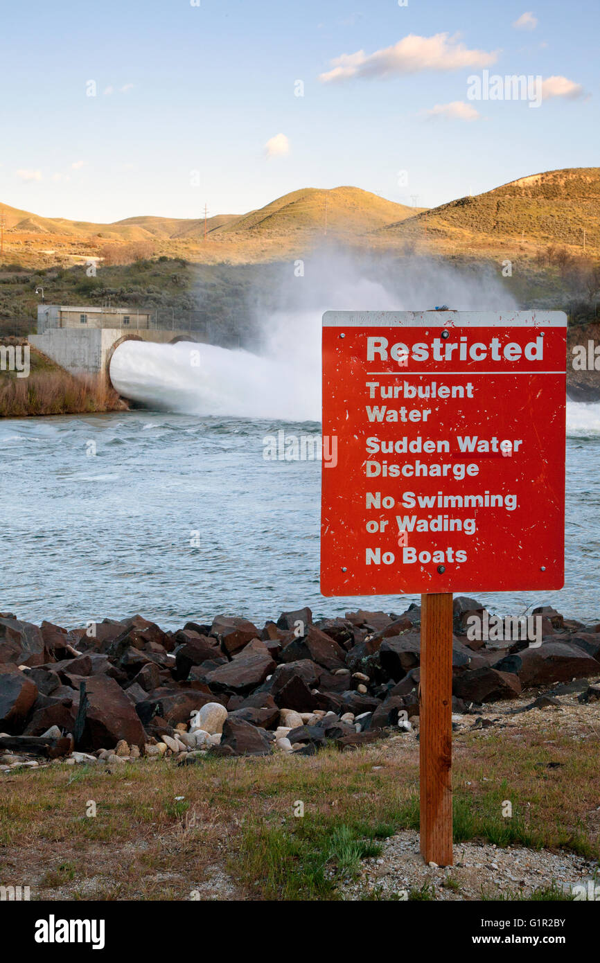 Lucky Peak Dam is a rolled earth and gravel fill embankment dam in the ...