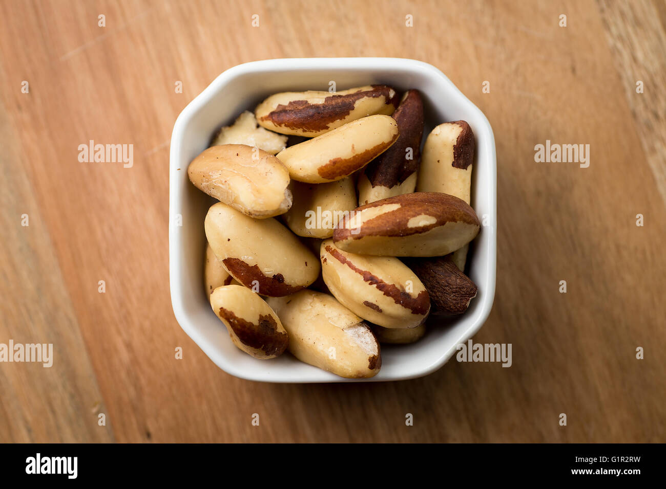 Nuts closeup from above Stock Photo - Alamy