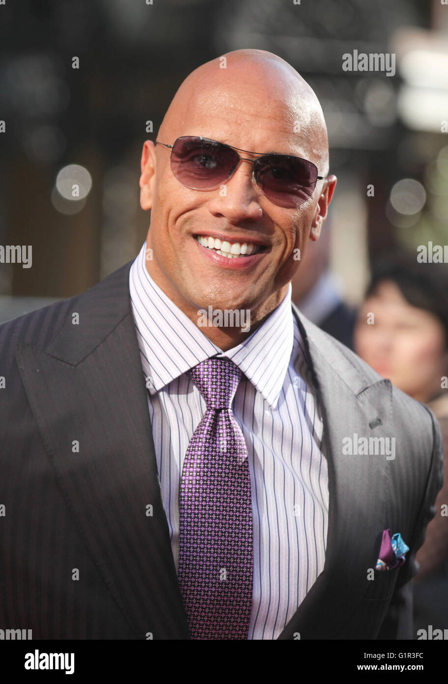 Dwayne johnson san andreas hi-res stock photography and images - Alamy