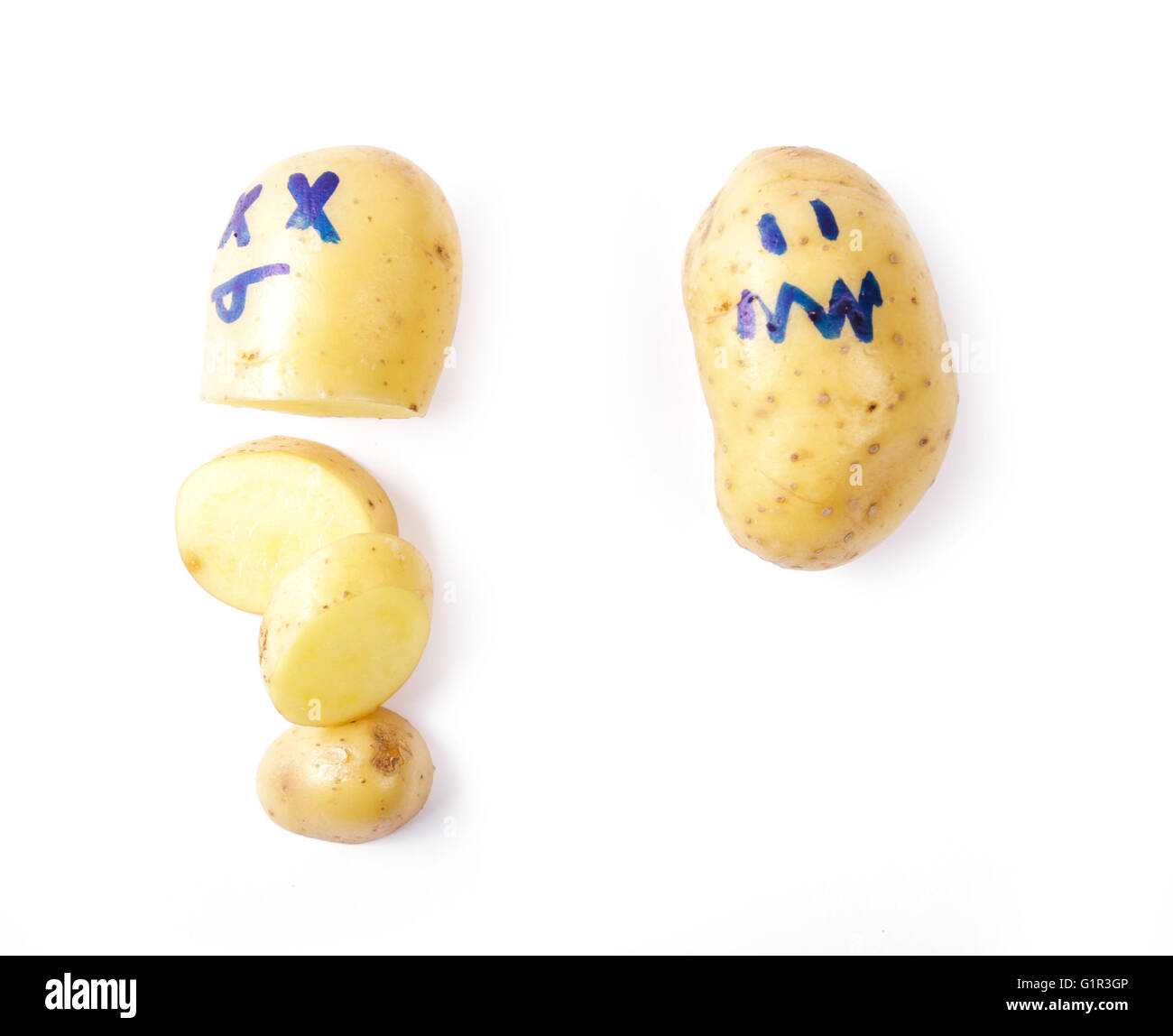 Weird potato Cut Out Stock Images & Pictures - Alamy
