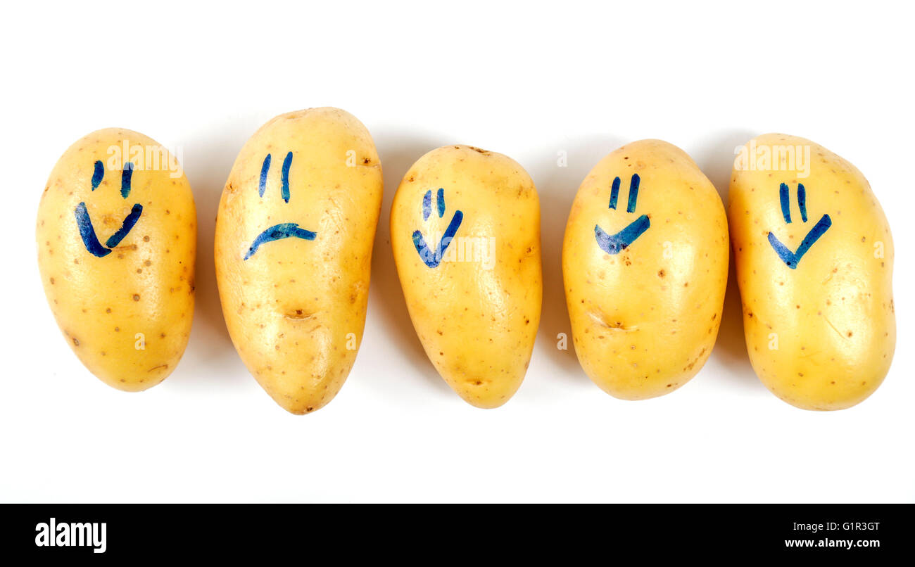 Food funny face Cut Out Stock Images & Pictures - Alamy