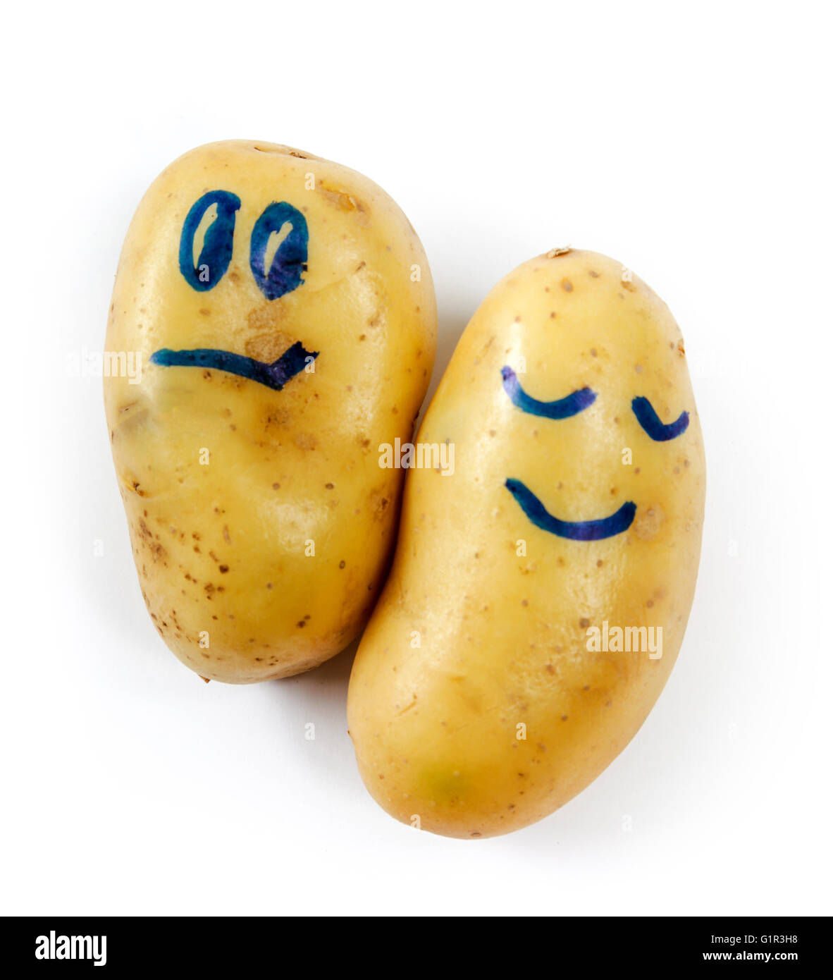 Food funny face Cut Out Stock Images & Pictures - Alamy