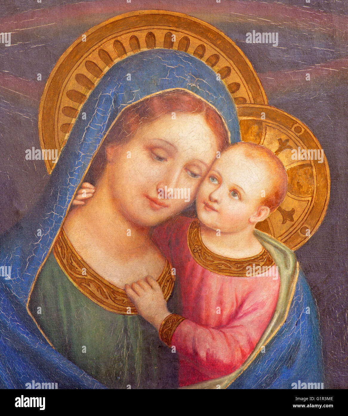 Mary and child jesus hi-res stock photography and images - Alamy