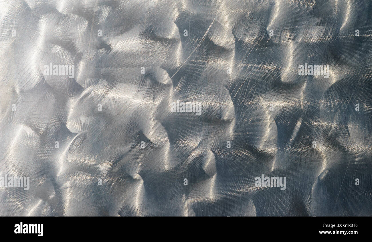 Concentric brushed metal sheet, polished and shiny alloy background ...