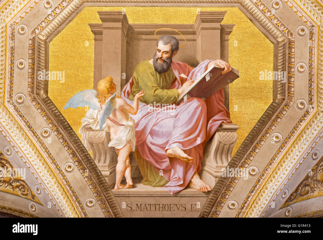 Symbol of st matthew the evangelist hi-res stock photography and images ...