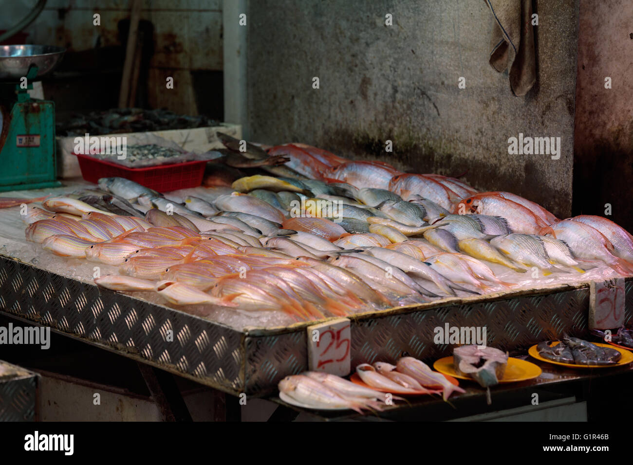 Traditional asian market Stock Photo - Alamy