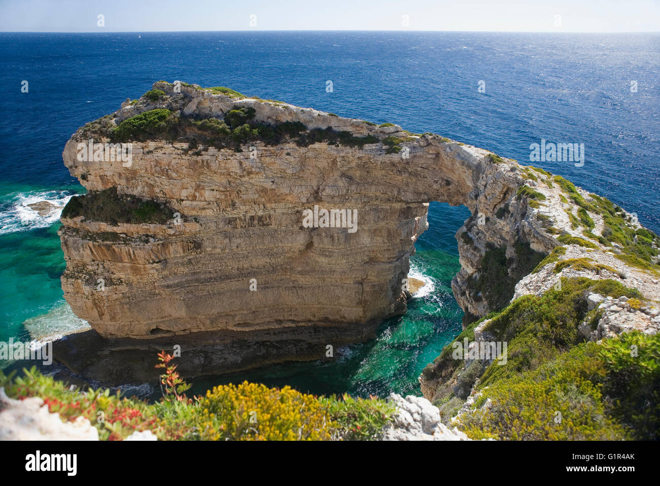 Paxos tripitos arch hi-res stock photography and images - Alamy