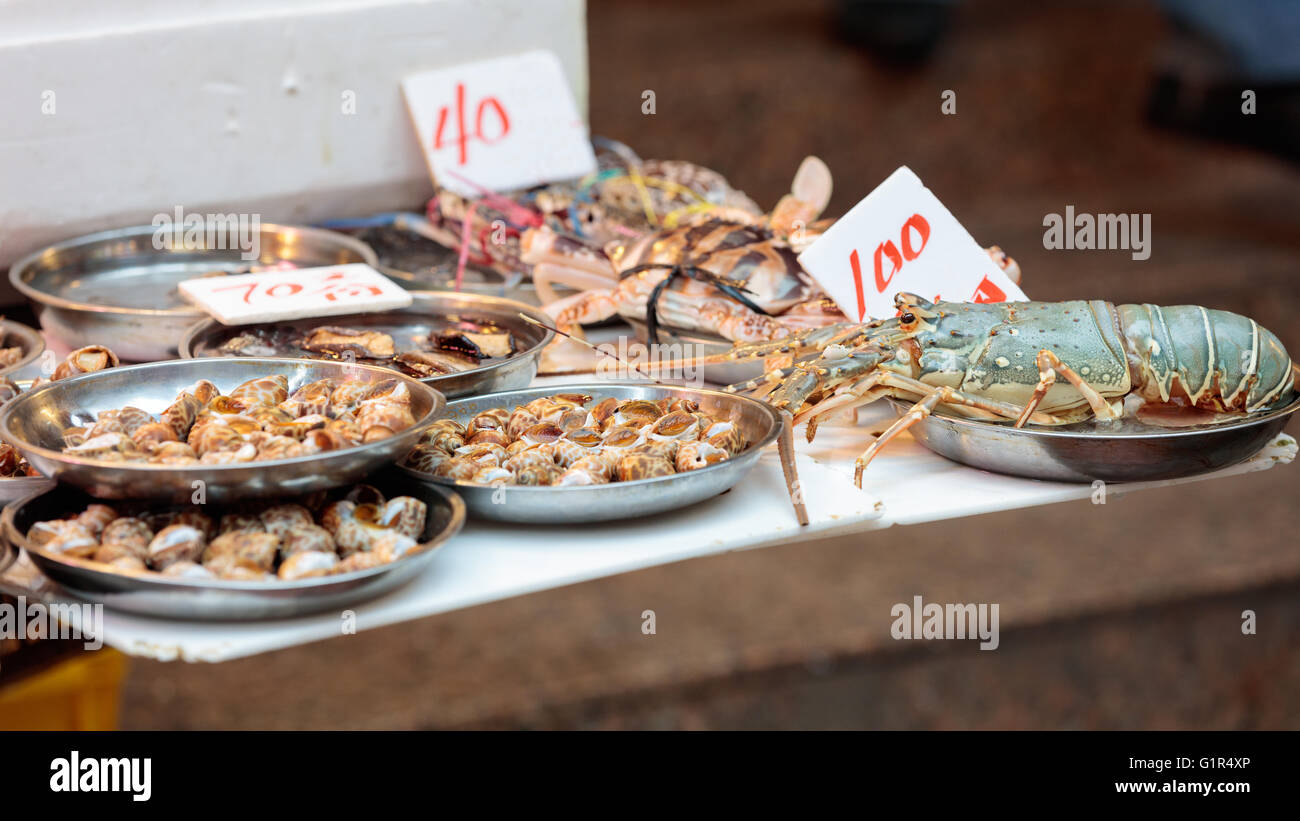 Traditional asian market Stock Photo - Alamy