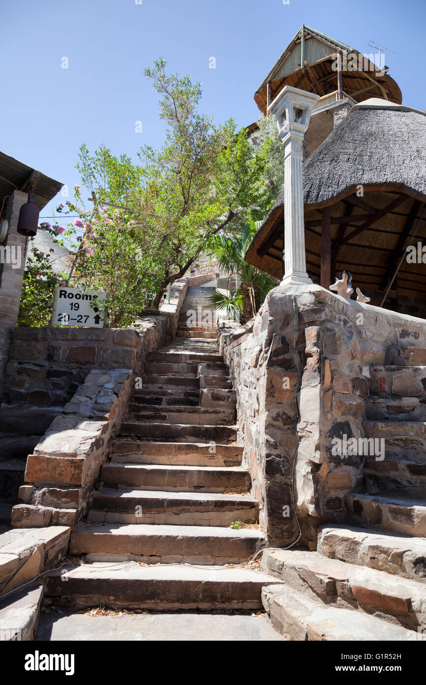 Seeheim Hotel near Keetmanshoop in Namibia Stock Photo - Alamy