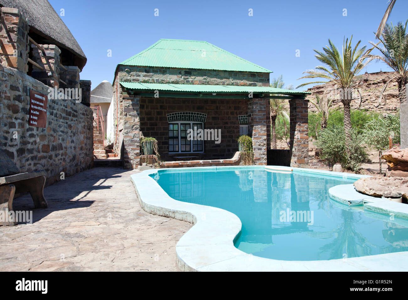 Seeheim Hotel near Keetmanshoop in Namibia Stock Photo - Alamy