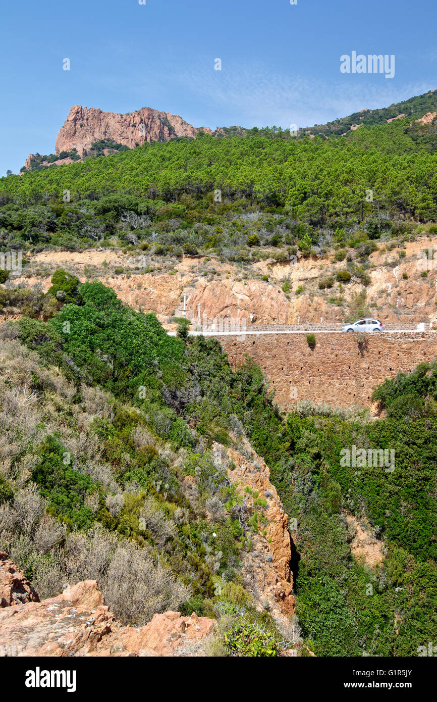 Côte d'Azur France south coastline mediterranean Stock Photo - Alamy
