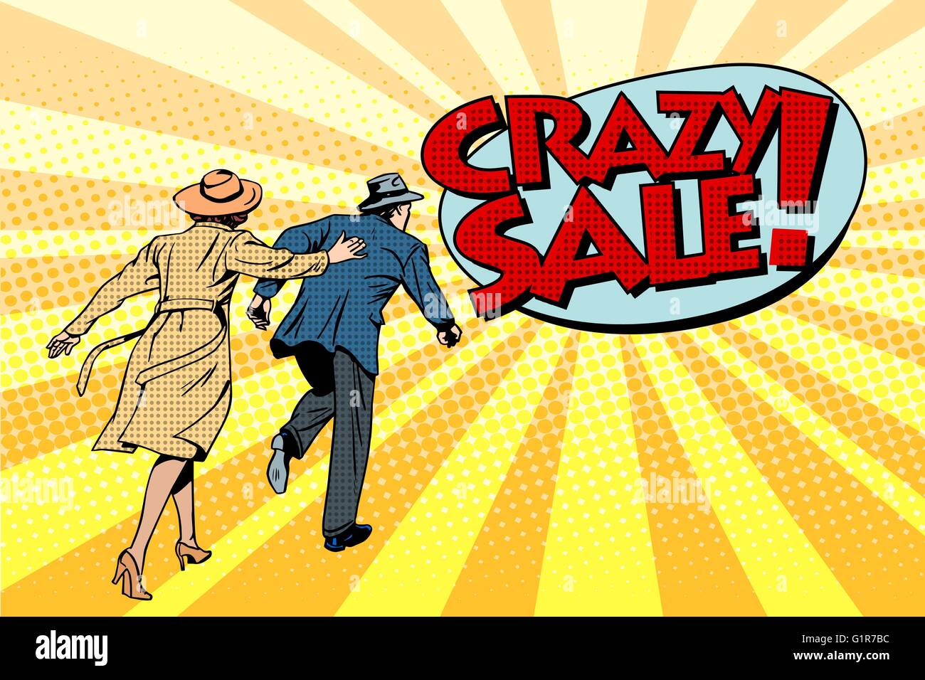 Super crazy Stock Vector Images - Alamy