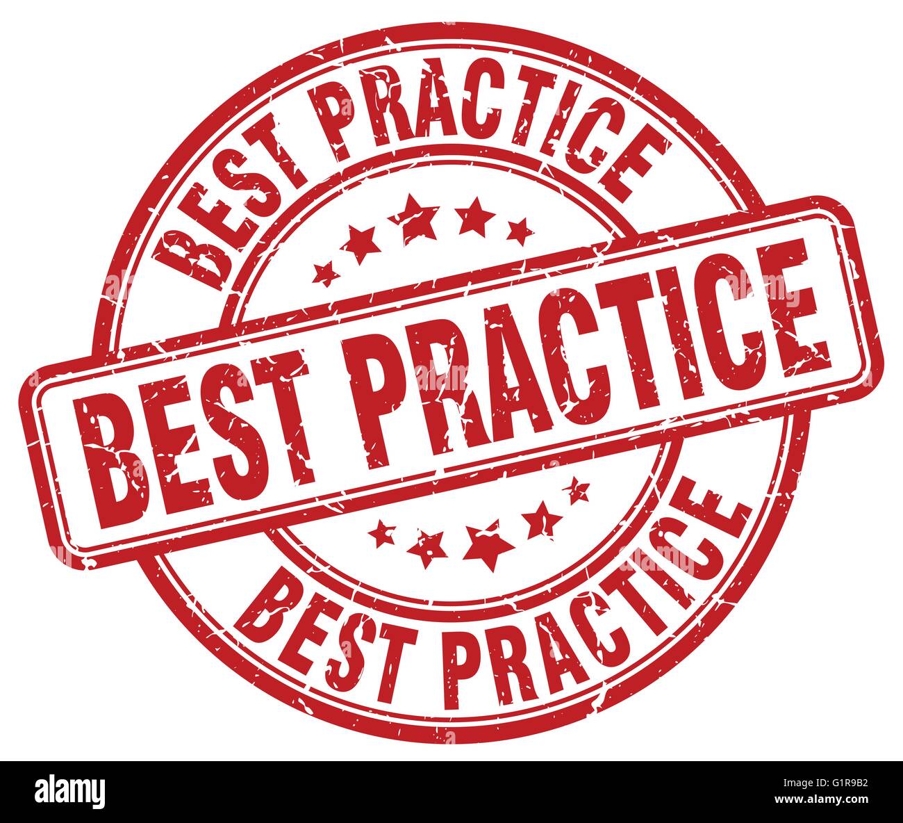 Best practice round grunge Stock Vector Images - Alamy