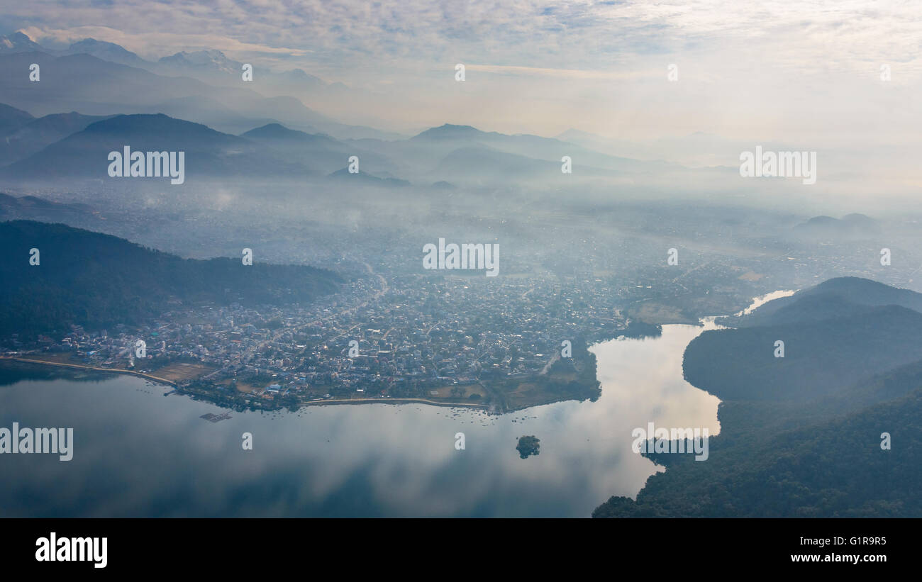 Aerial view of nepal hi-res stock photography and images - Alamy