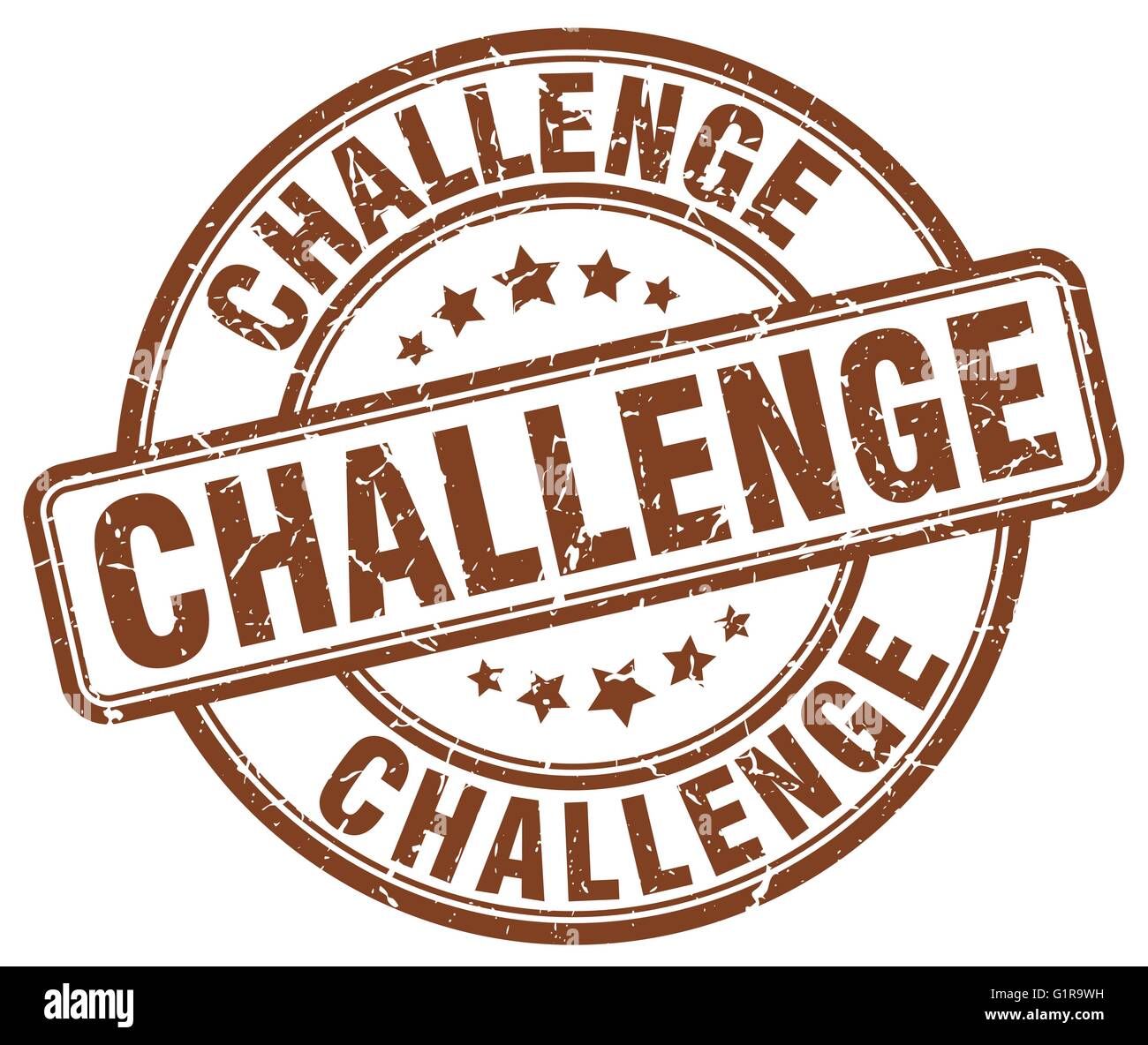 Challenge round vintage grunge hi-res stock photography and images - Alamy
