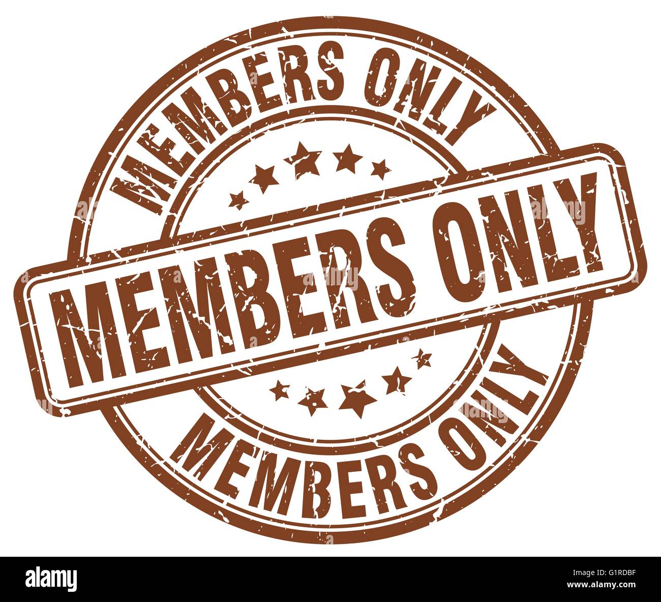 Members only rubber stamp Stock Vector Images - Alamy