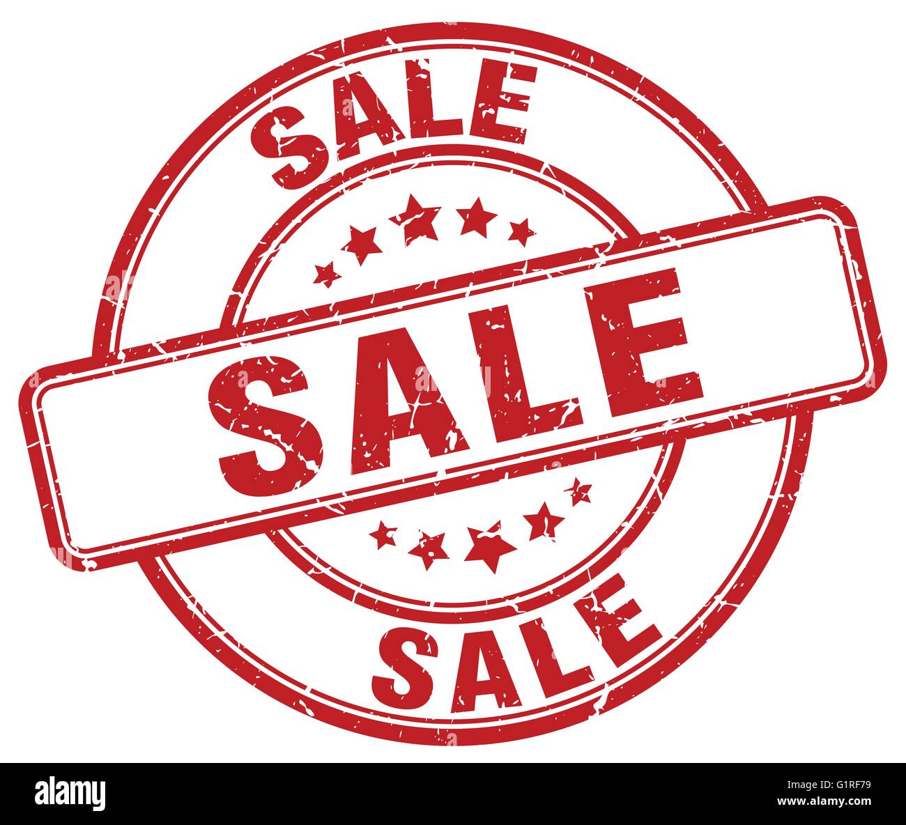 round grunge isolated vintage stamp sign Stock Vector Image & Art - Alamy