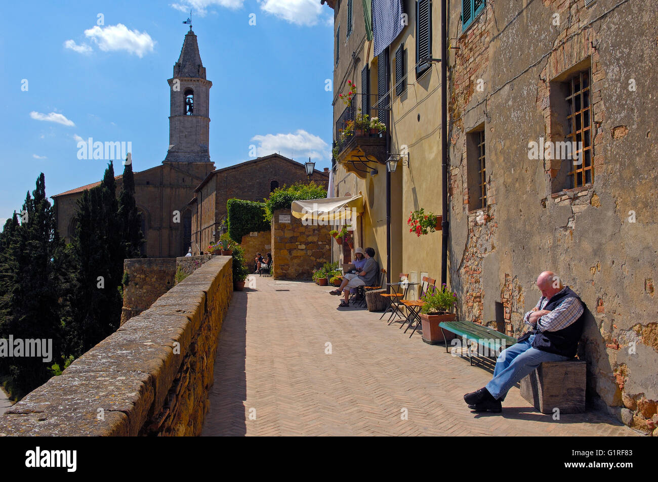 Pienza, Val d'Orcia, Orcia Valley, UNESCO world heritage site , Siena ...