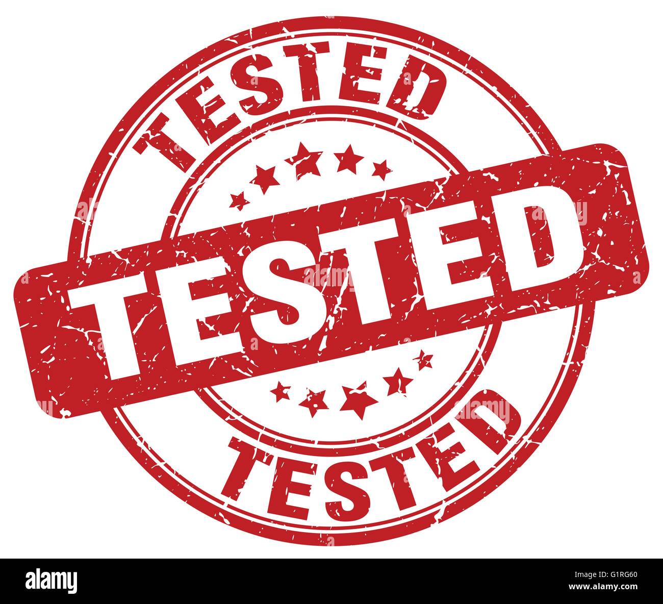 round grunge isolated vintage stamp sign Stock Vector Image & Art - Alamy