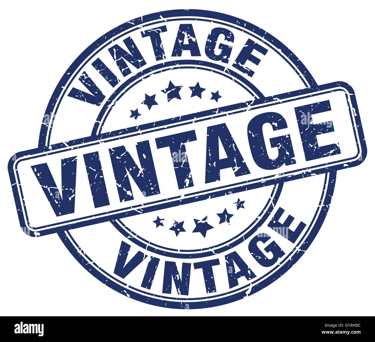 round grunge isolated vintage stamp sign Stock Vector Image & Art - Alamy