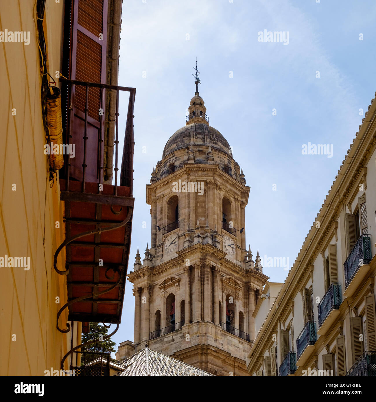 Historic religious buildings malaga hi-res stock photography and images ...