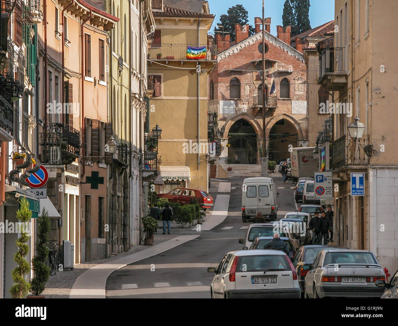 historic town centre of Soave Stock Photo - Alamy