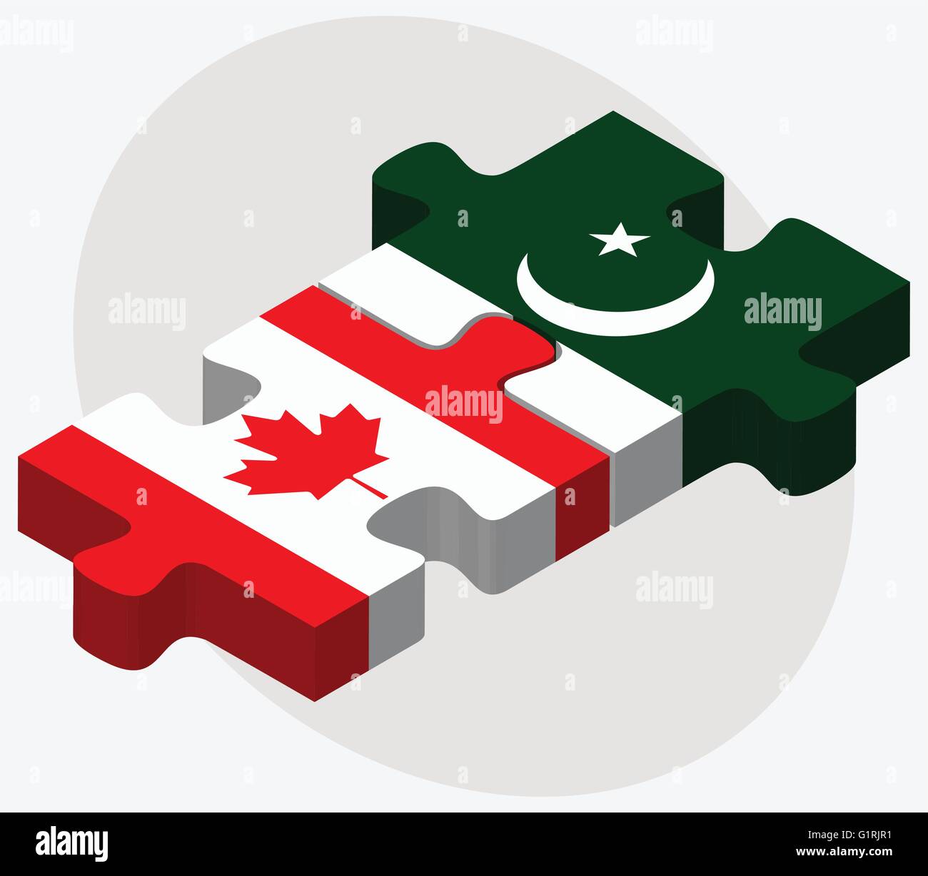 Pakistan canada flag Stock Vector Images - Alamy