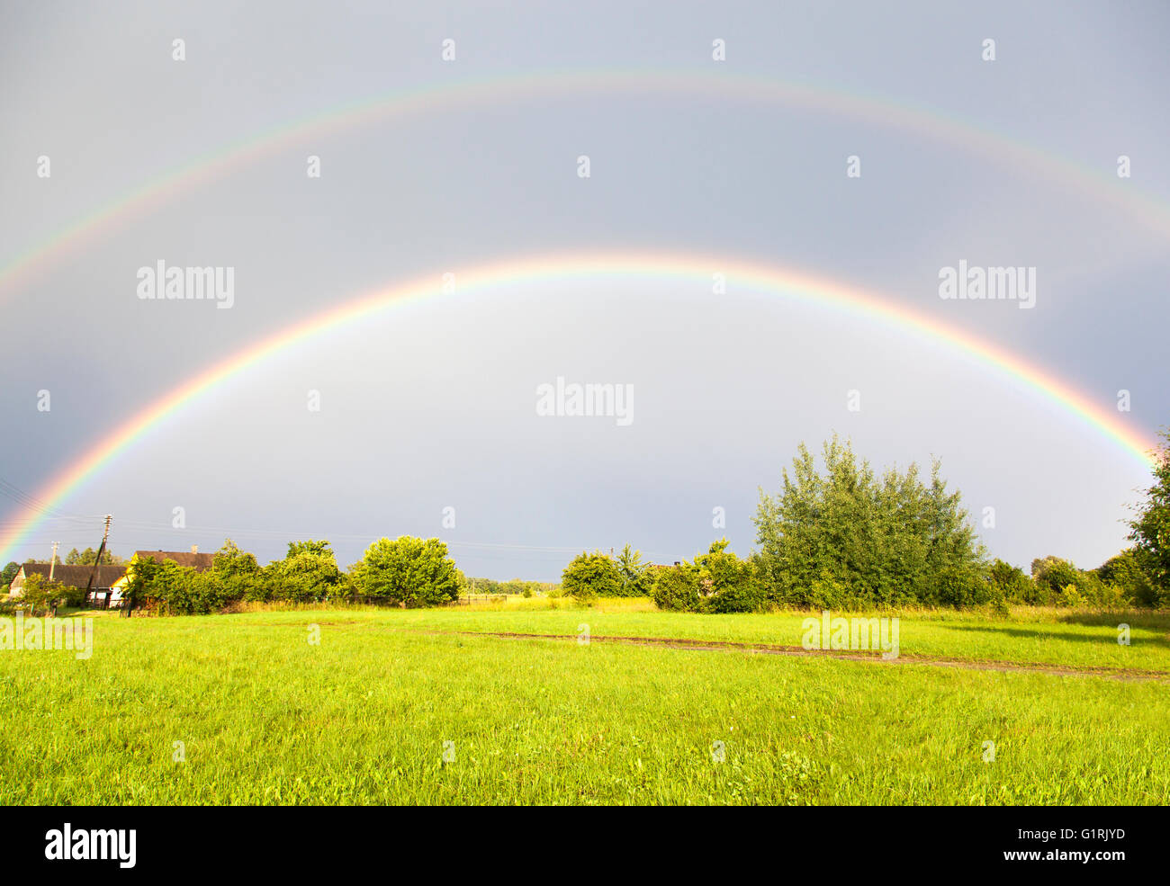 Rainbow view hi-res stock photography and images - Alamy