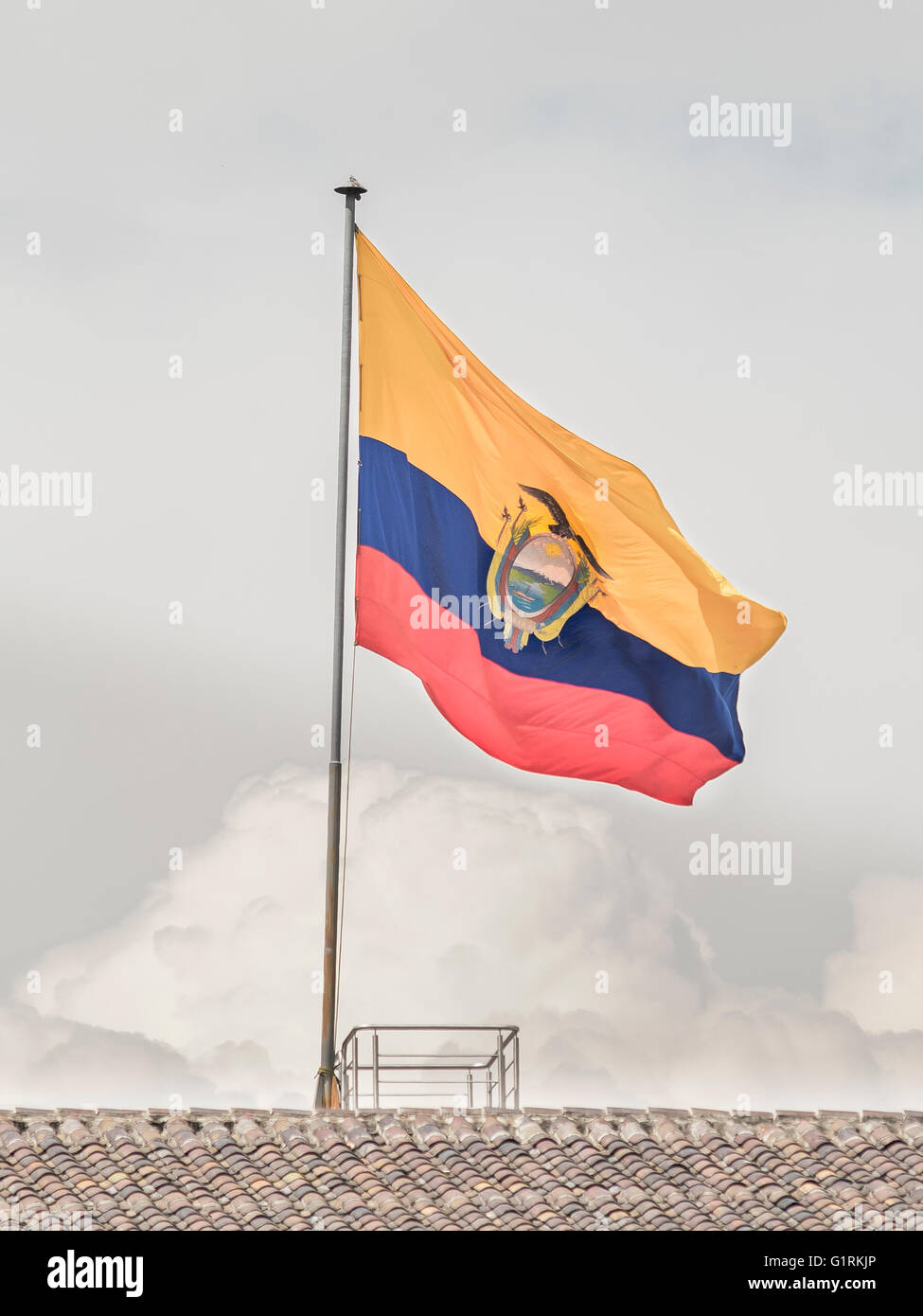 Flag ecuador ecuadorian hi-res stock photography and images - Alamy