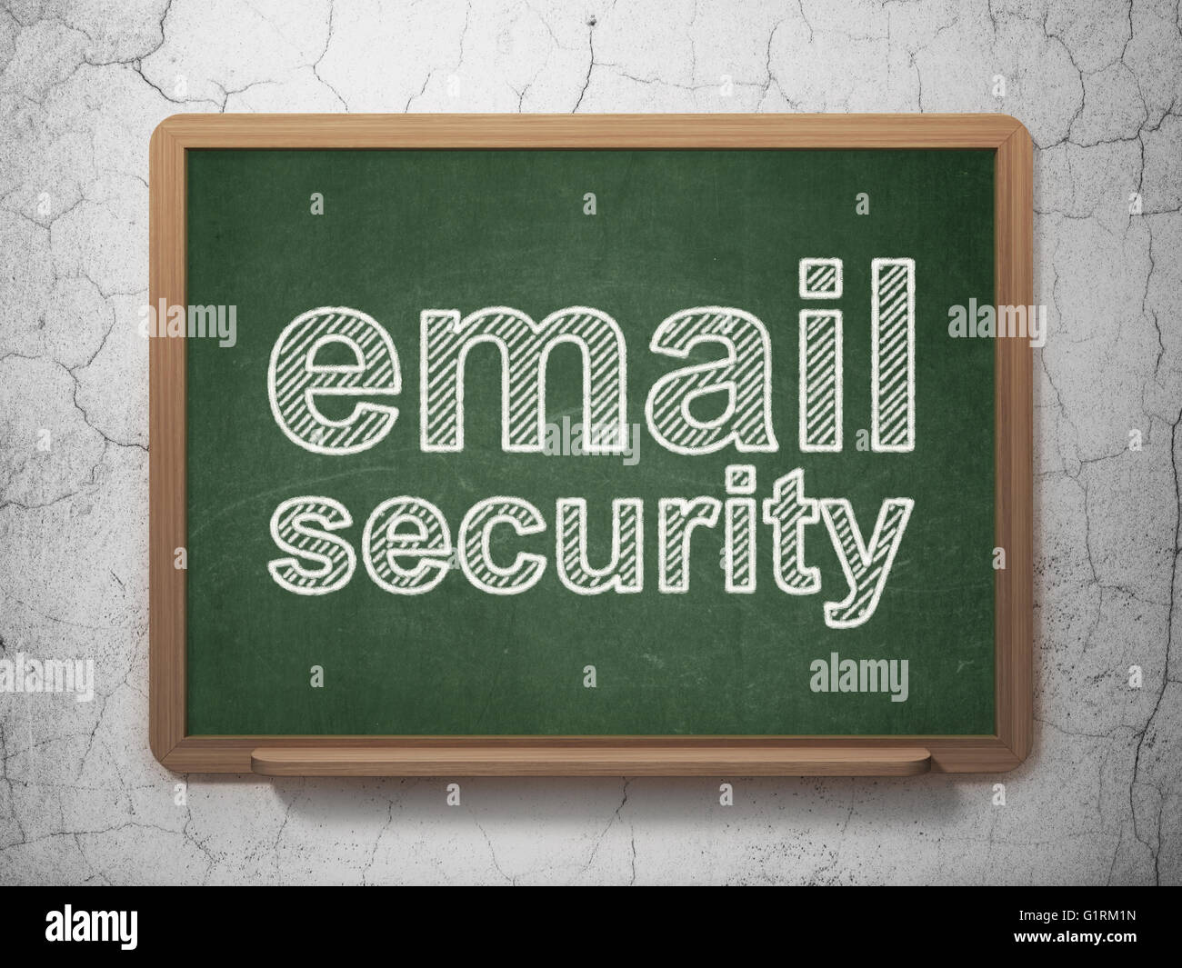 Safety concept: Email Security on chalkboard background Stock Photo - Alamy
