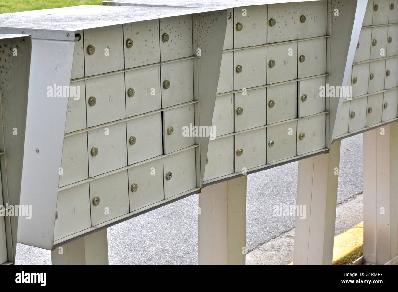 Postal service mailboxes hi-res stock photography and images - Alamy