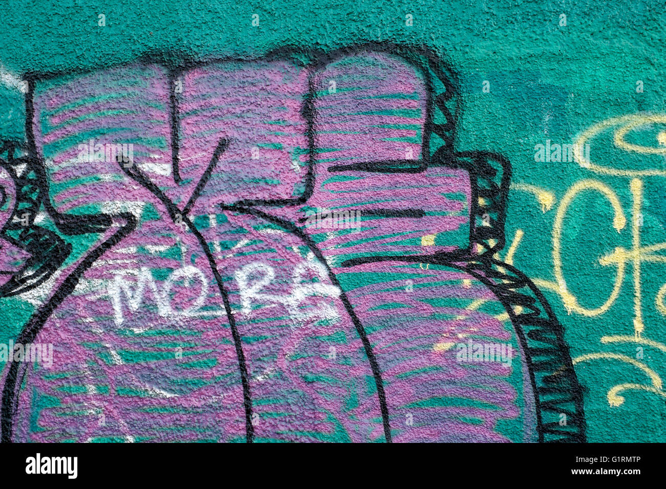 Graffiti wall tag tagging hi-res stock photography and images - Alamy