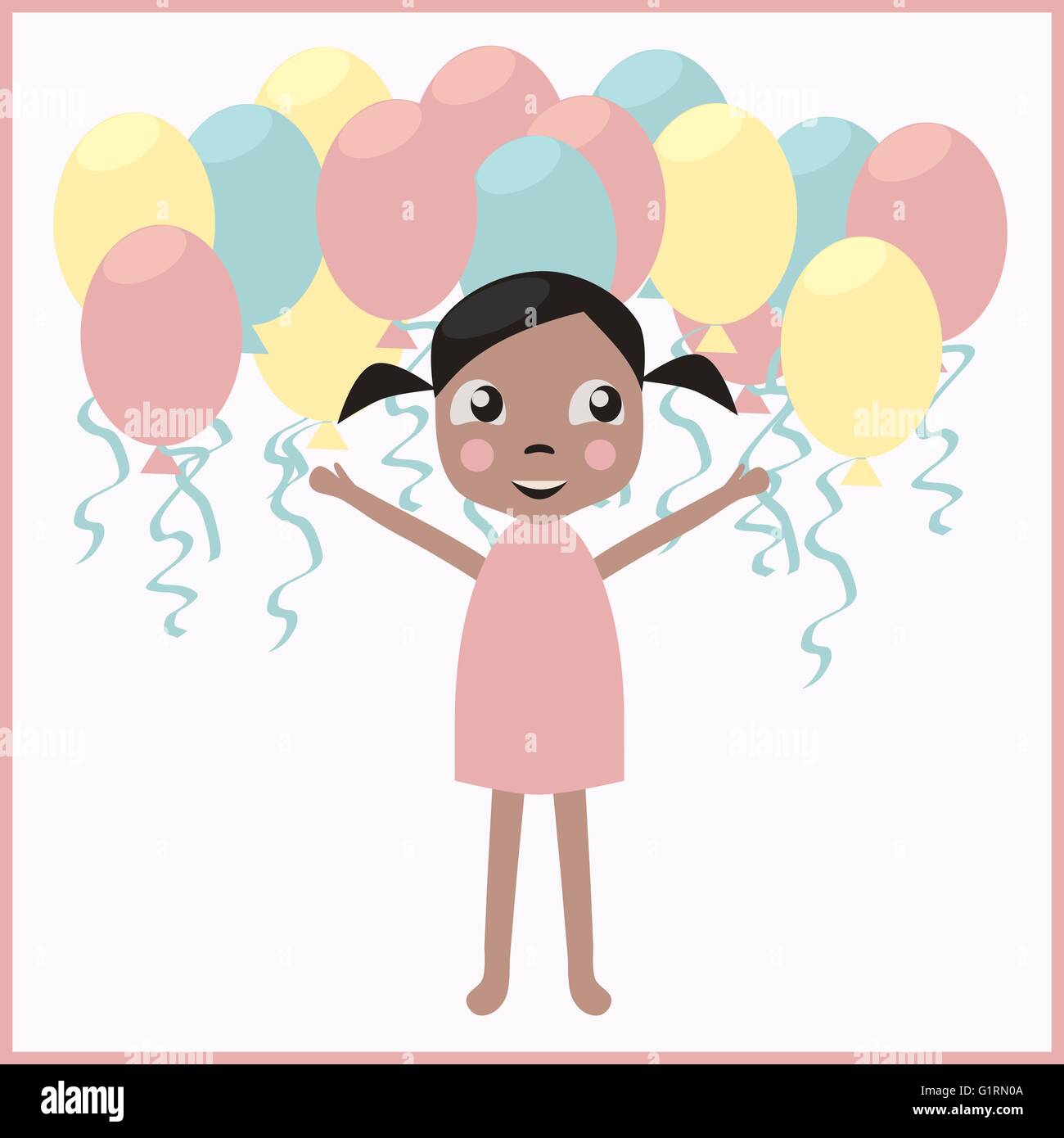 Birthday invite child hi-res stock photography and images - Alamy