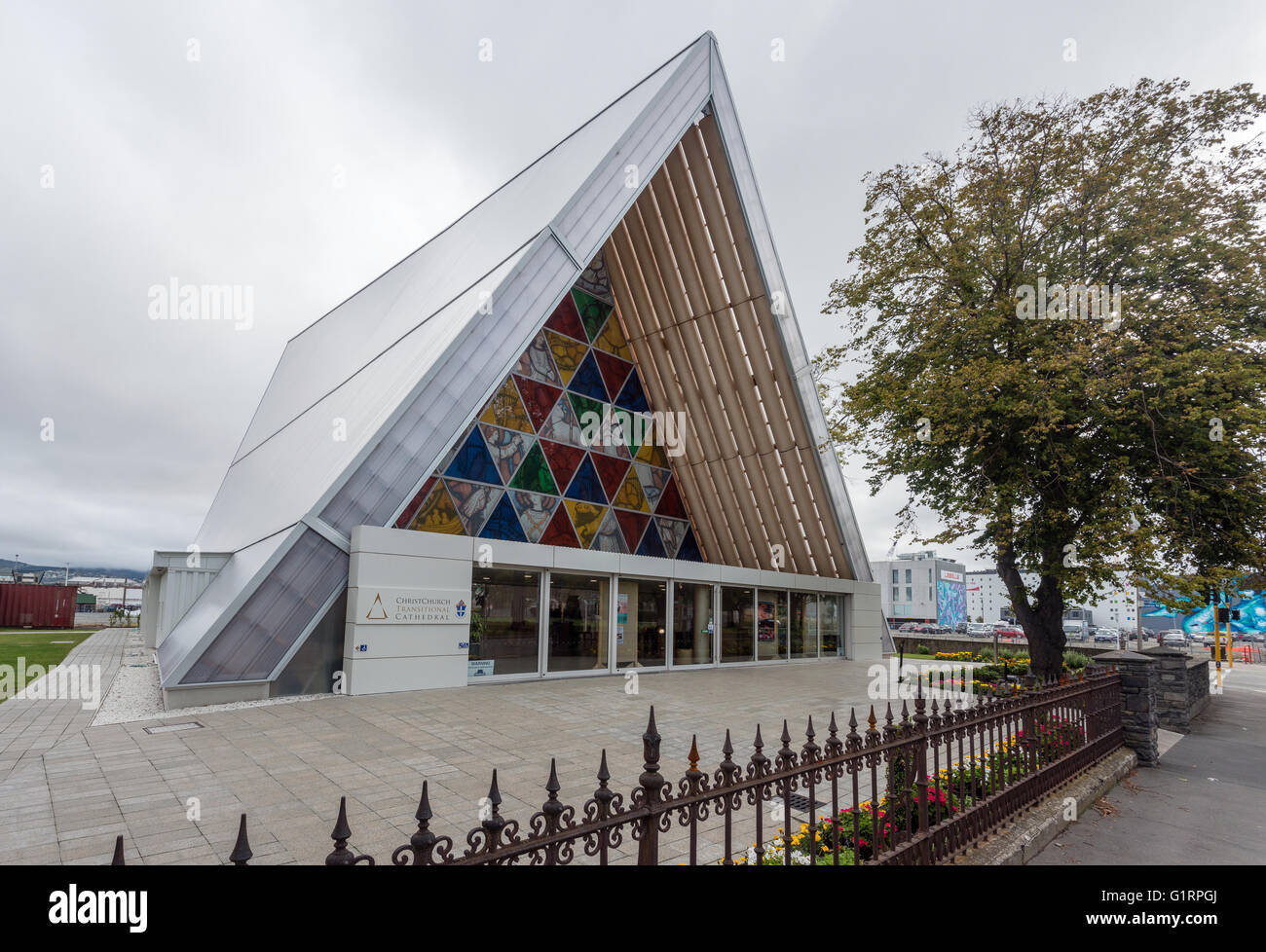 CHRISTCHURCH, NEW ZEALAND - JAN 19, 2016: The new Transitional ...