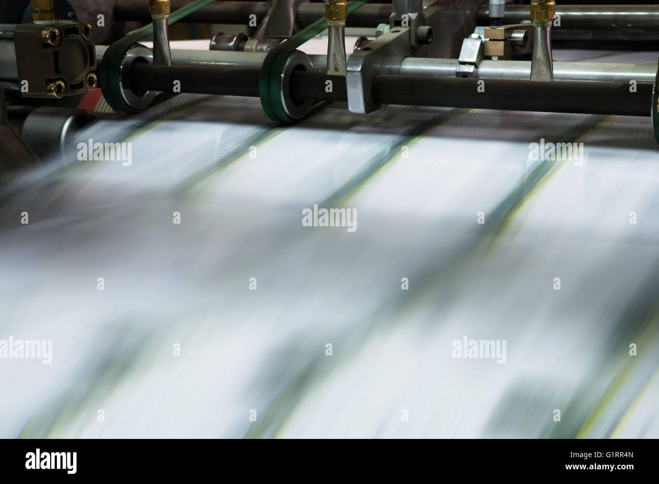 Polygraphic process in a modern printing house Stock Photo - Alamy
