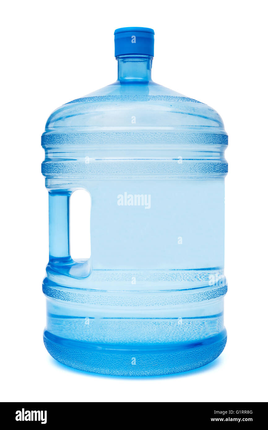 Large plastic water container Cut Out Stock Images & Pictures - Alamy