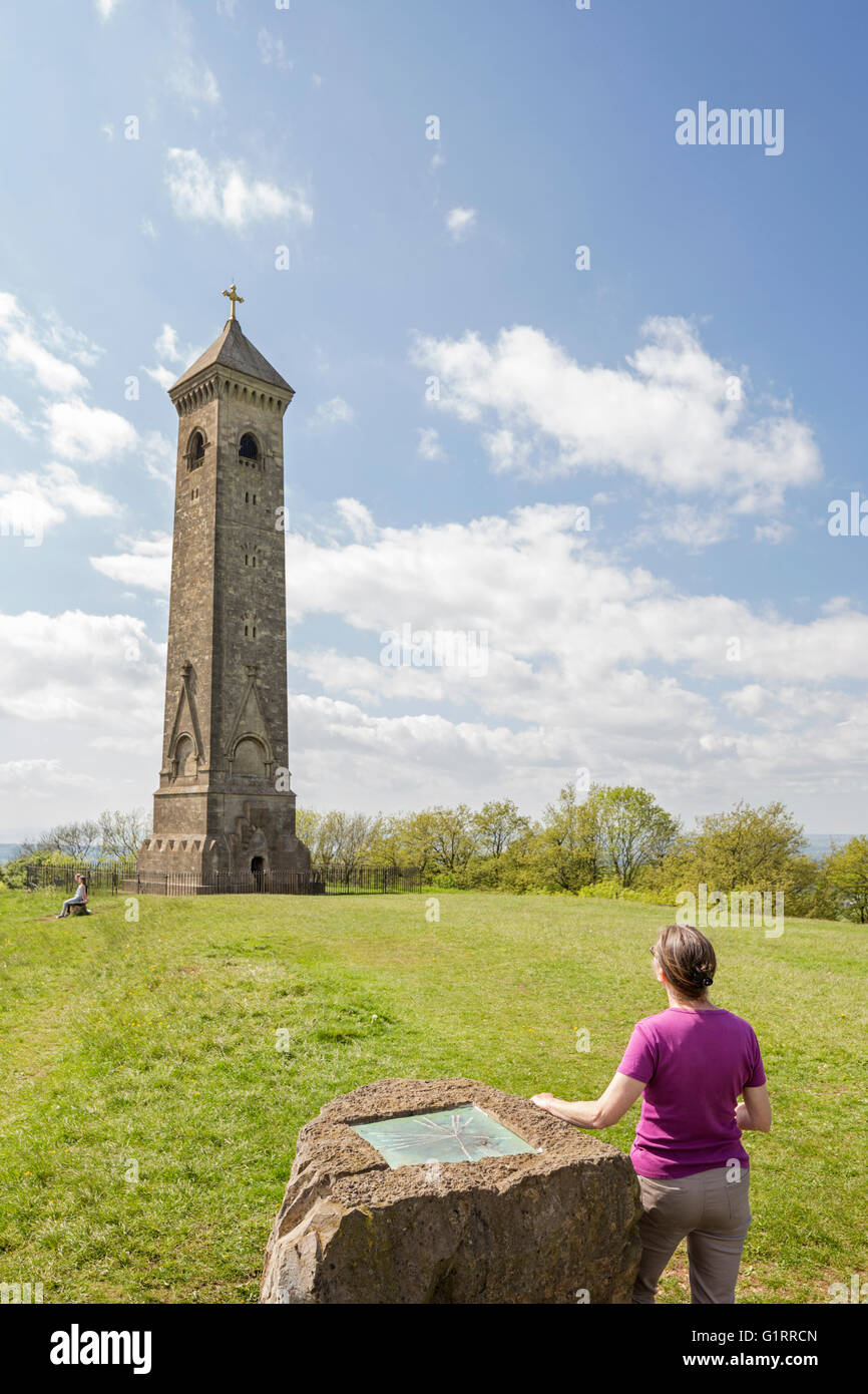 The Tyndale Monument, North Nibley, Gloucestershire, England, UK Stock ...