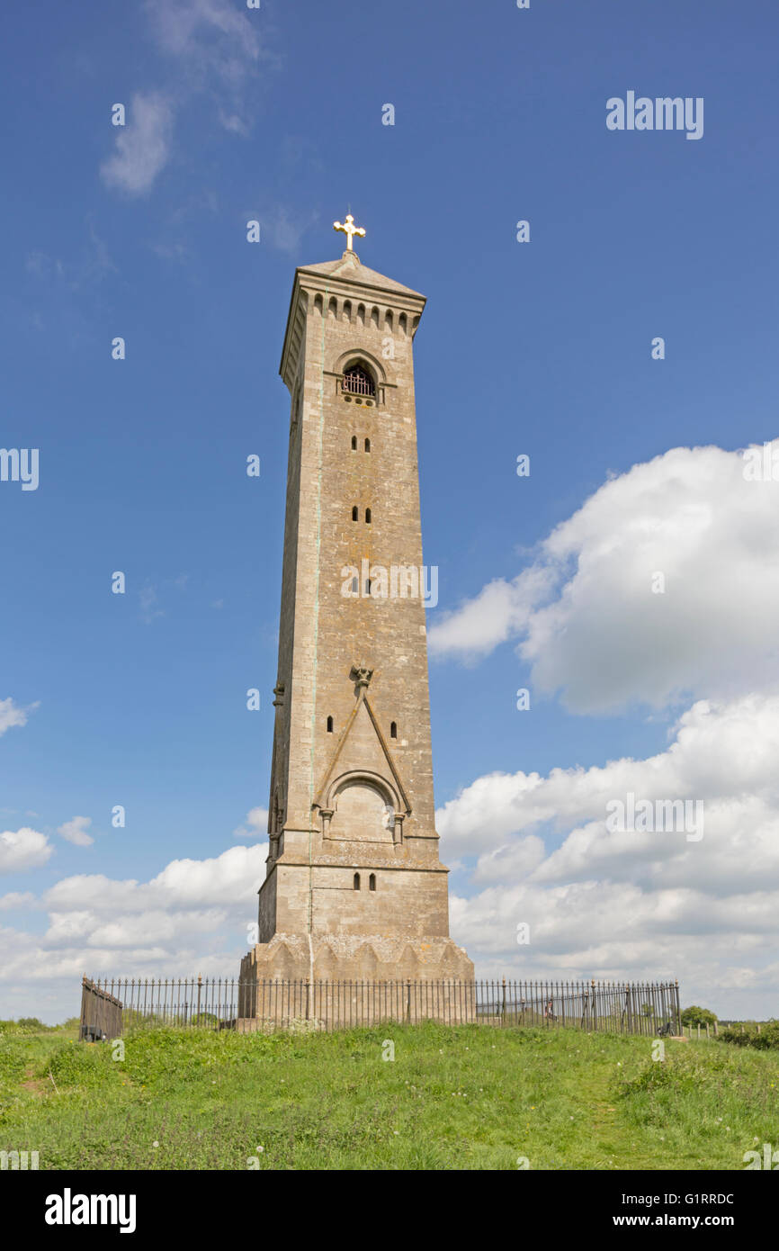 The Tyndale Monument, North Nibley, Gloucestershire, England, UK Stock ...