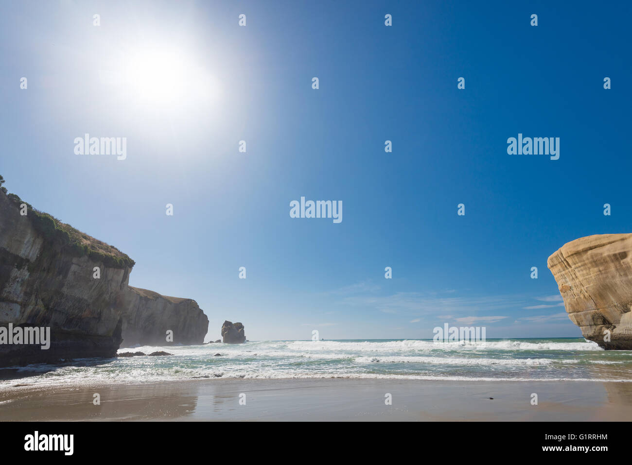 Dunedin from the ocean beach dunedin from the ocean beach hi-res stock ...